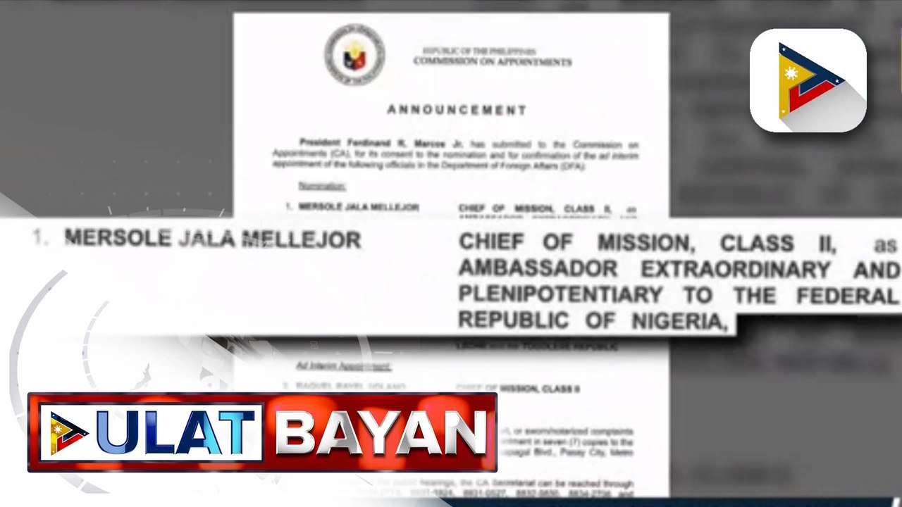 PBBM, isinumite sa CA ang nominasyon at ad interim appointment ng ilang ...