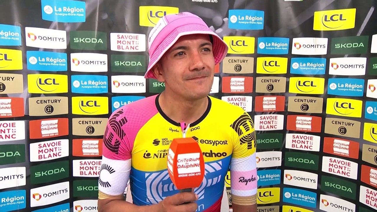 Critérium du Dauphiné 2023 - Richard Carapaz : "No es una decepción no ...
