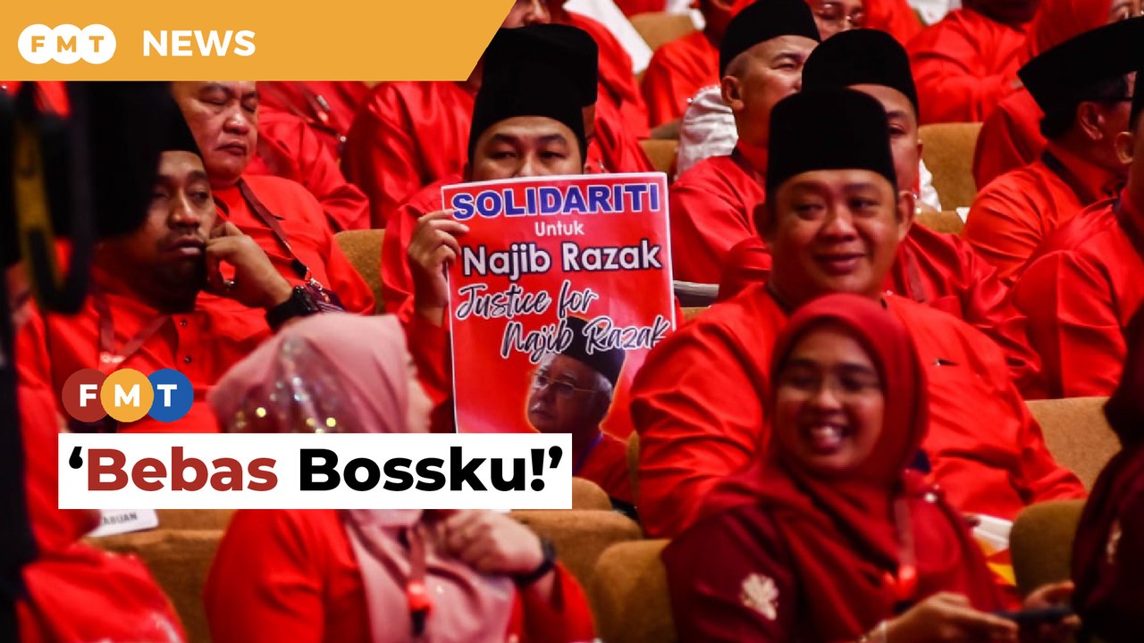 Chants of ‘Bebas Bossku’, ‘Hidup Bossku’ ring in Umno HQ - video Dailymotion