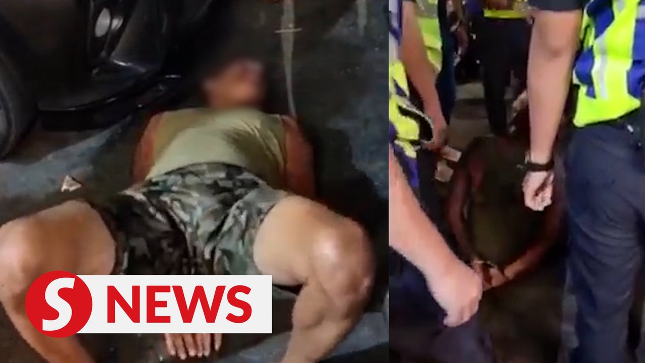 Cop hurt while trying to nab man in Penang - video Dailymotion