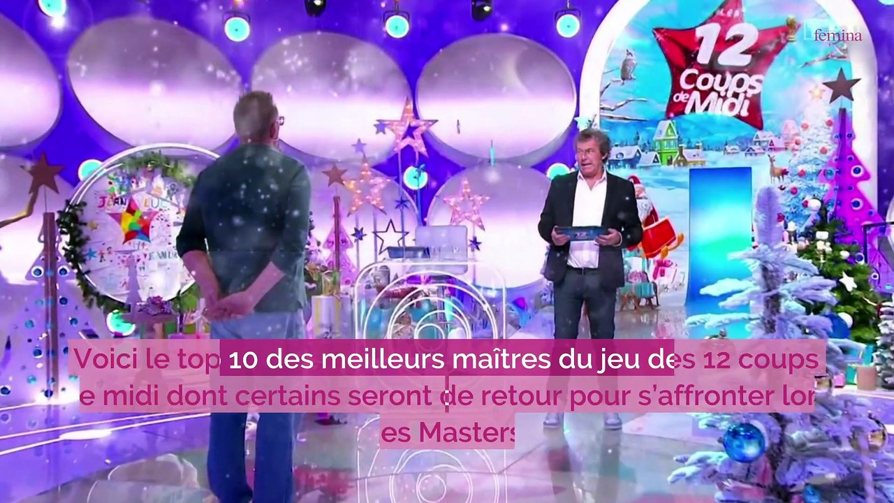 « Les 12 coups de midi » : le classement des 10 meilleurs maîtres du jeu depuis le début de l ...