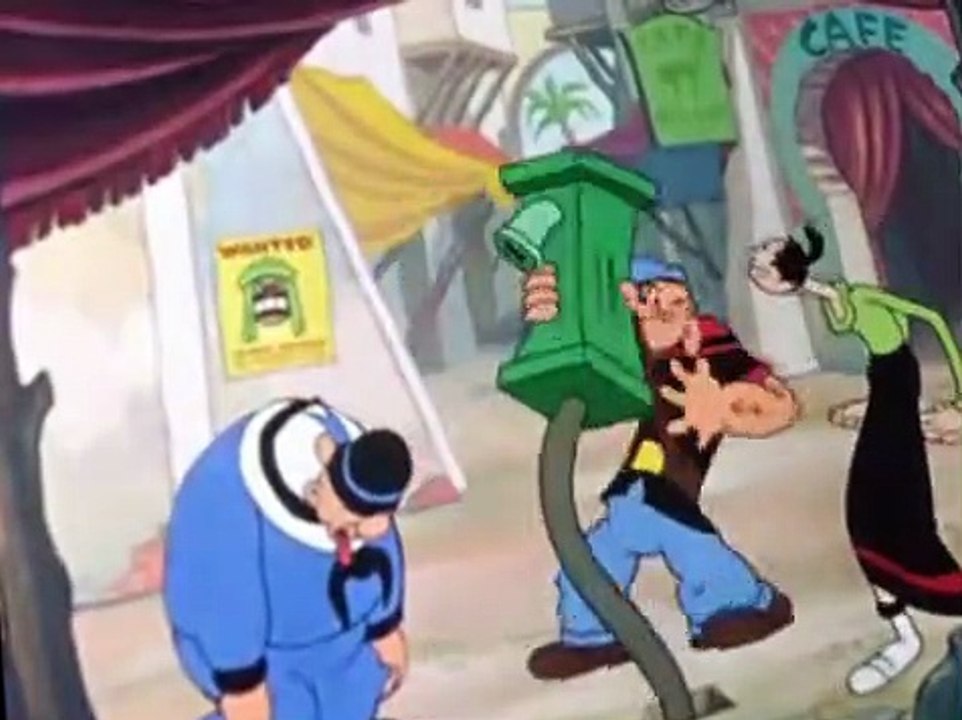 Popeye (1933) E055 Popeye the Sailor Meets Ali Baba's Forty Thieves ...