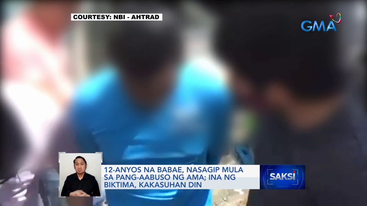 12-anyos na babae, nasagip mula sa pang-aabuso ng ama; ina ng biktima ...