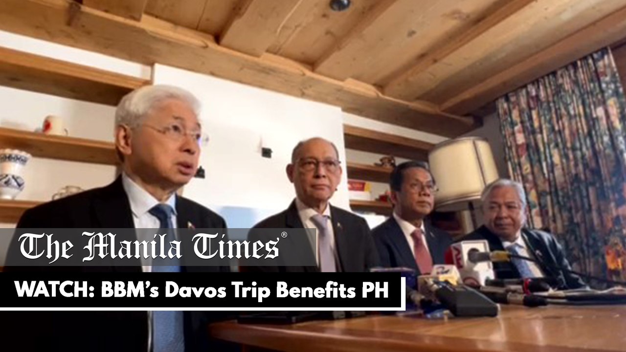 WATCH: BBM’s Davos Trip Benefits PH - video Dailymotion
