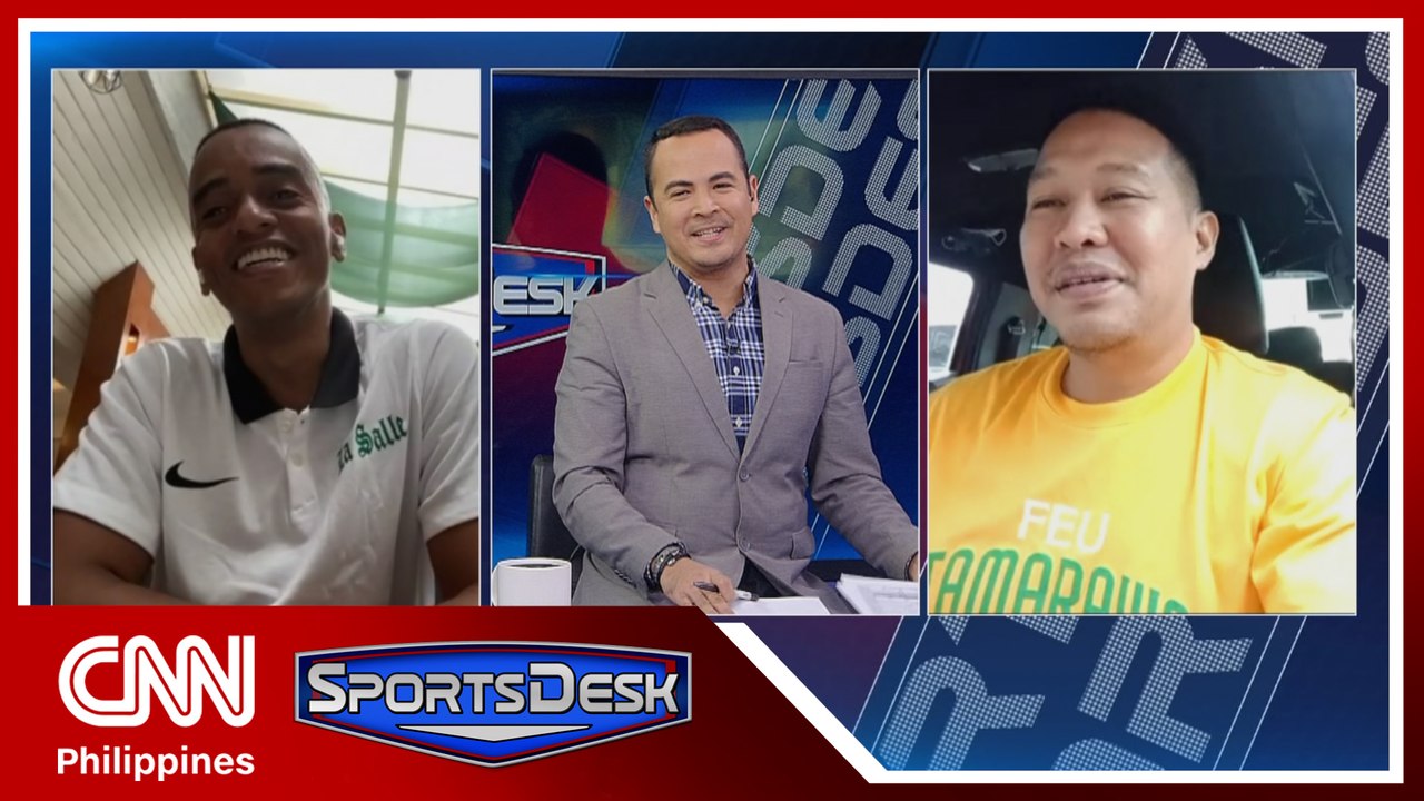 Catching up with Topex Robinson and Denok Miranda | Sports Desk - video ...