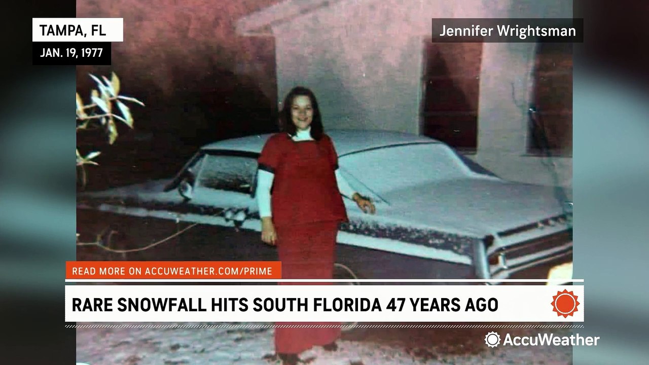 Jan. 19, 1977: The day snow fell in South Florida - video Dailymotion