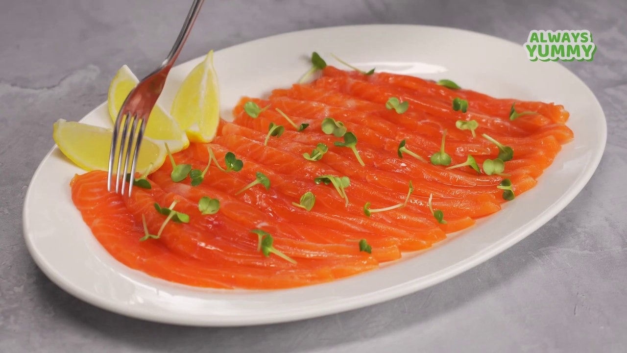 Quick & Easy CURED SALMON & How to Cure Salmon or Trout in 3 min ...