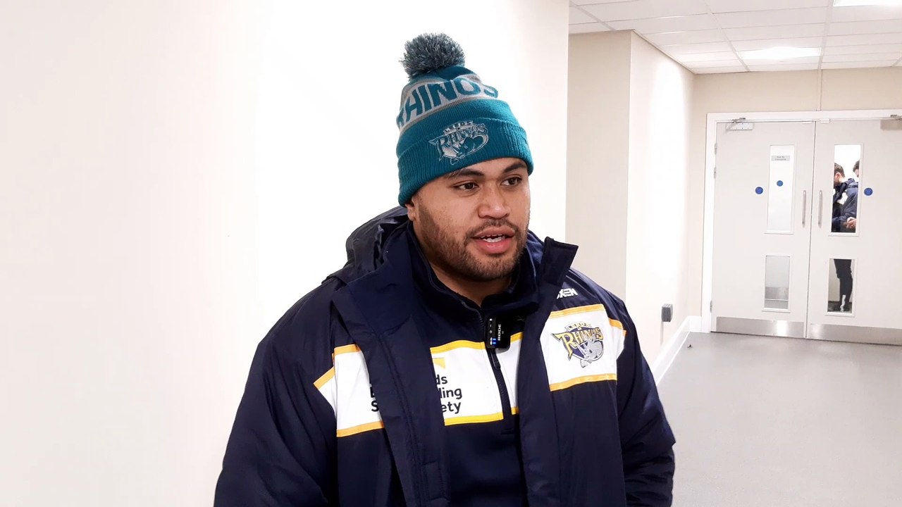 Sam Lisone on Leeds Rhinos debut - video Dailymotion