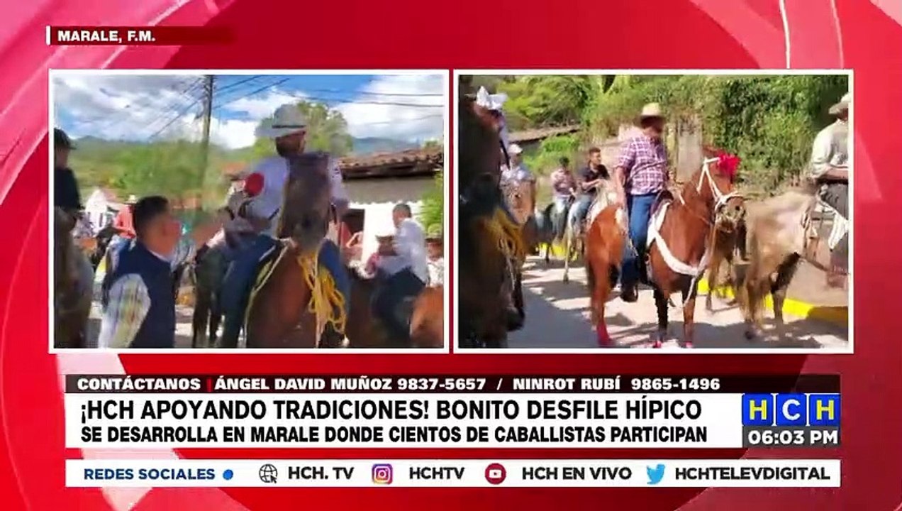Con desfile Hípico inicia la feria de Marale - Vídeo Dailymotion