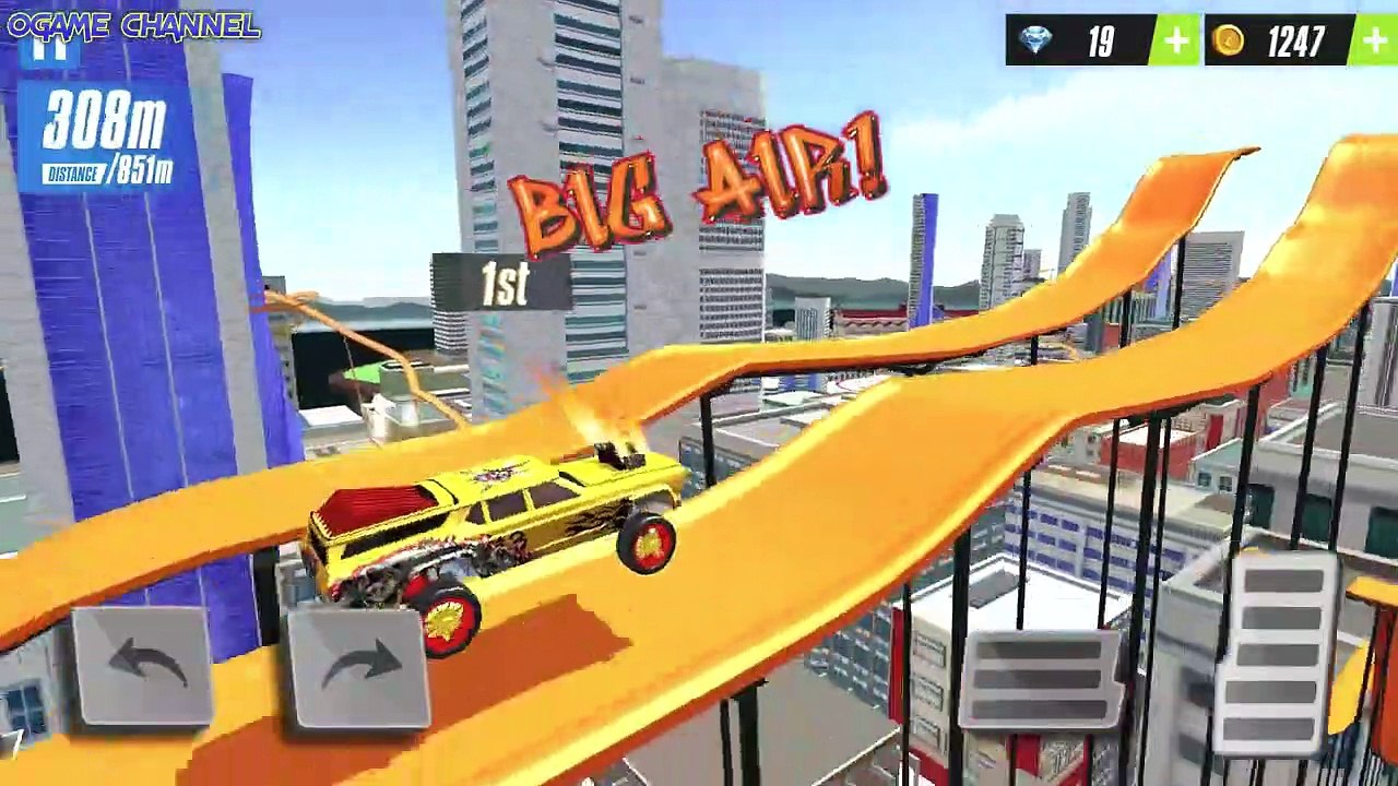 Race Off Monster Truck Stunt Car Jump Games / Impossible Car Race Off Battle - Android GamePlay ...