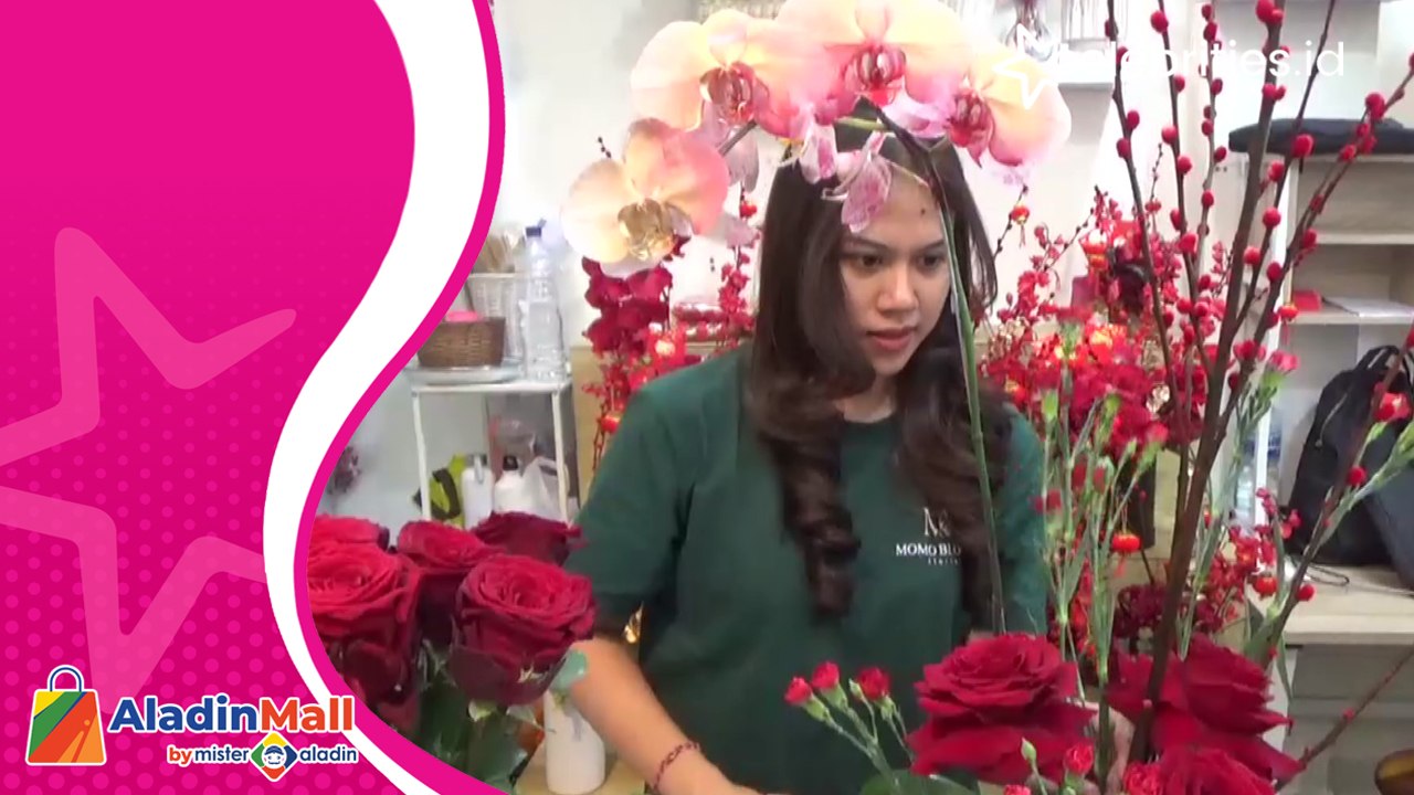 Buket Bunga Bertema Imlek Diburu Pembeli, Dipercaya Dapat Membawa ...