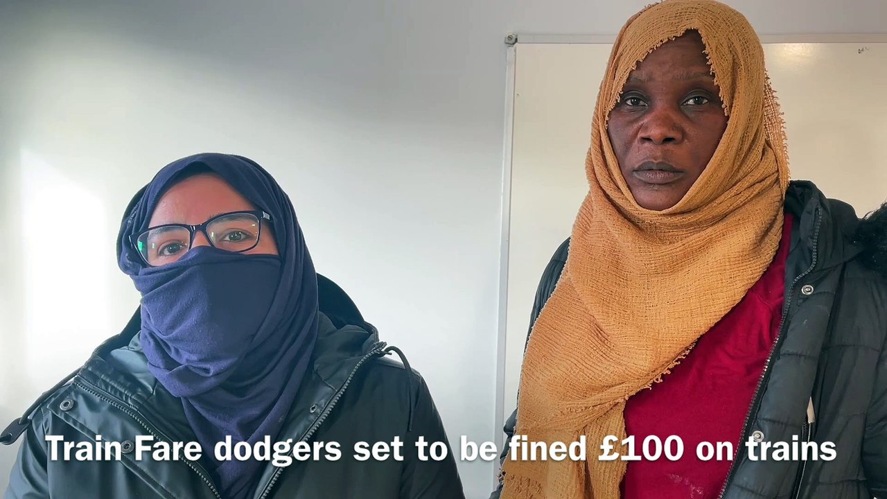Train Fare dodgers set to be fined £100 on trains - video Dailymotion