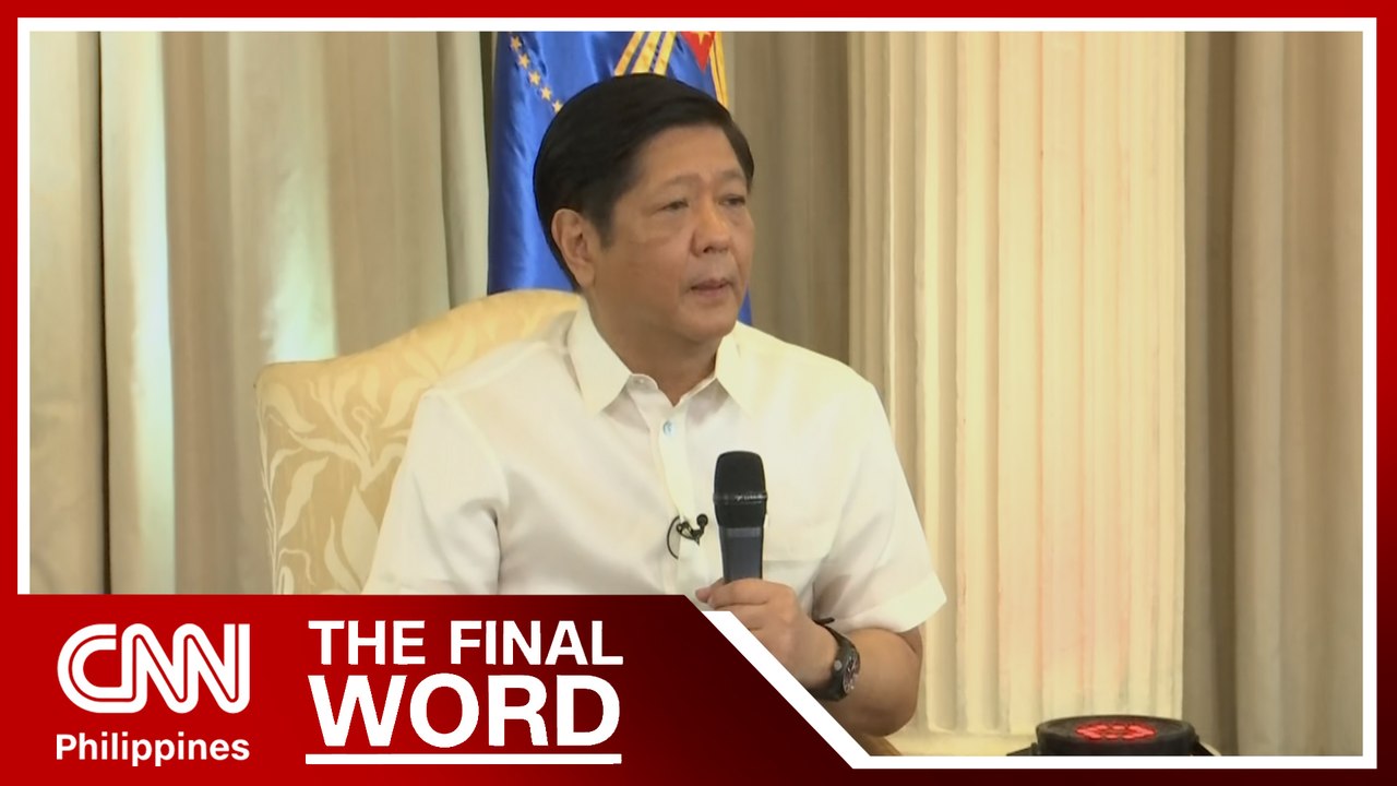 Marcos faces panel interview by media personalities | The Final Word ...