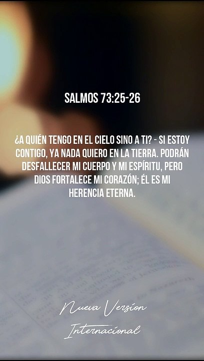 Salmos 73:25-26 - Vídeo Dailymotion