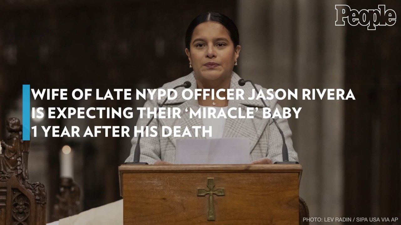 Wife of Late NYPD Officer Jason Rivera Is Expecting Their 'Miracle ...