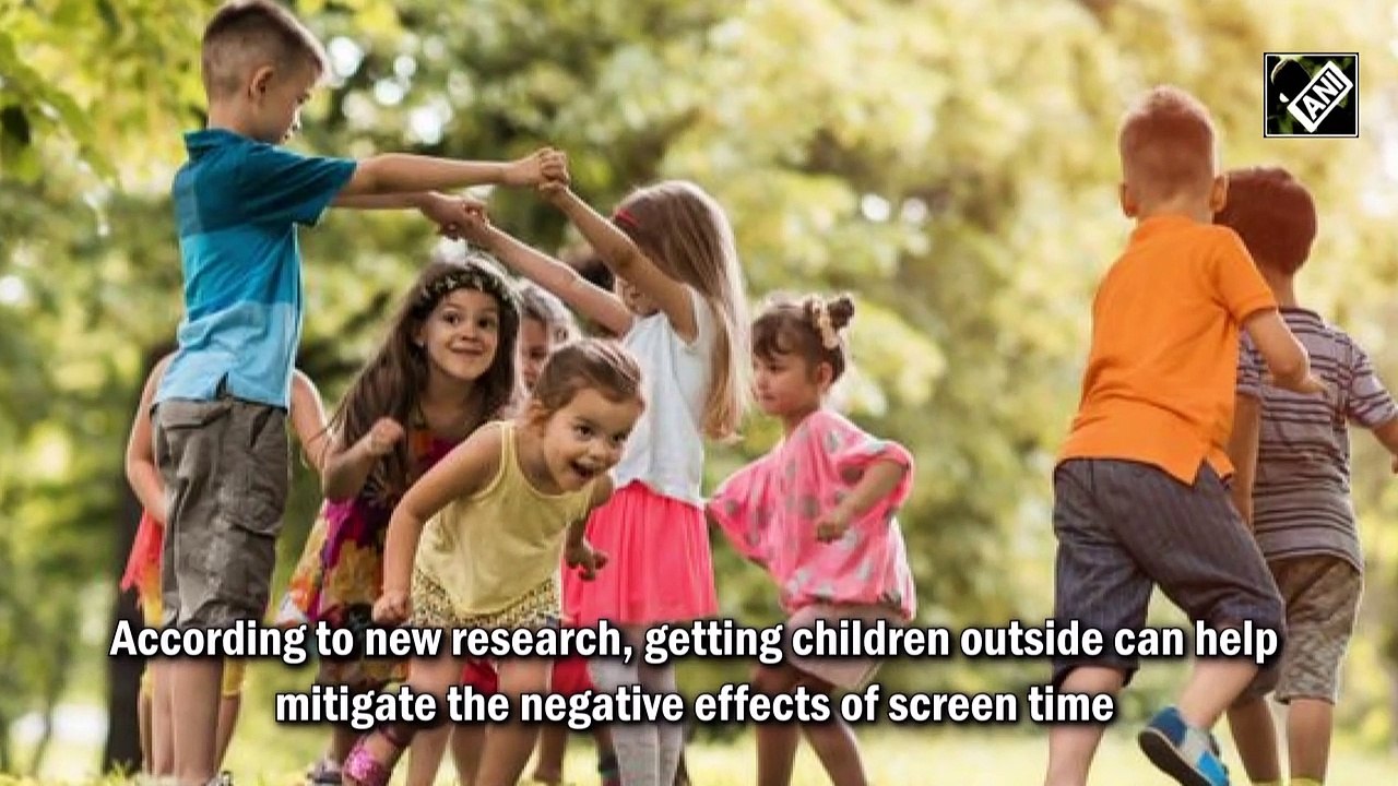 Getting children outside can help mitigate negative effects of screen ...
