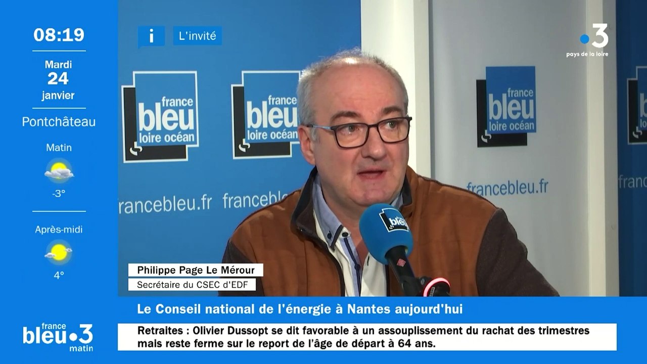 Philippe Page Le Mérour - Secrétaire du CSEC d'EDF - Vidéo Dailymotion