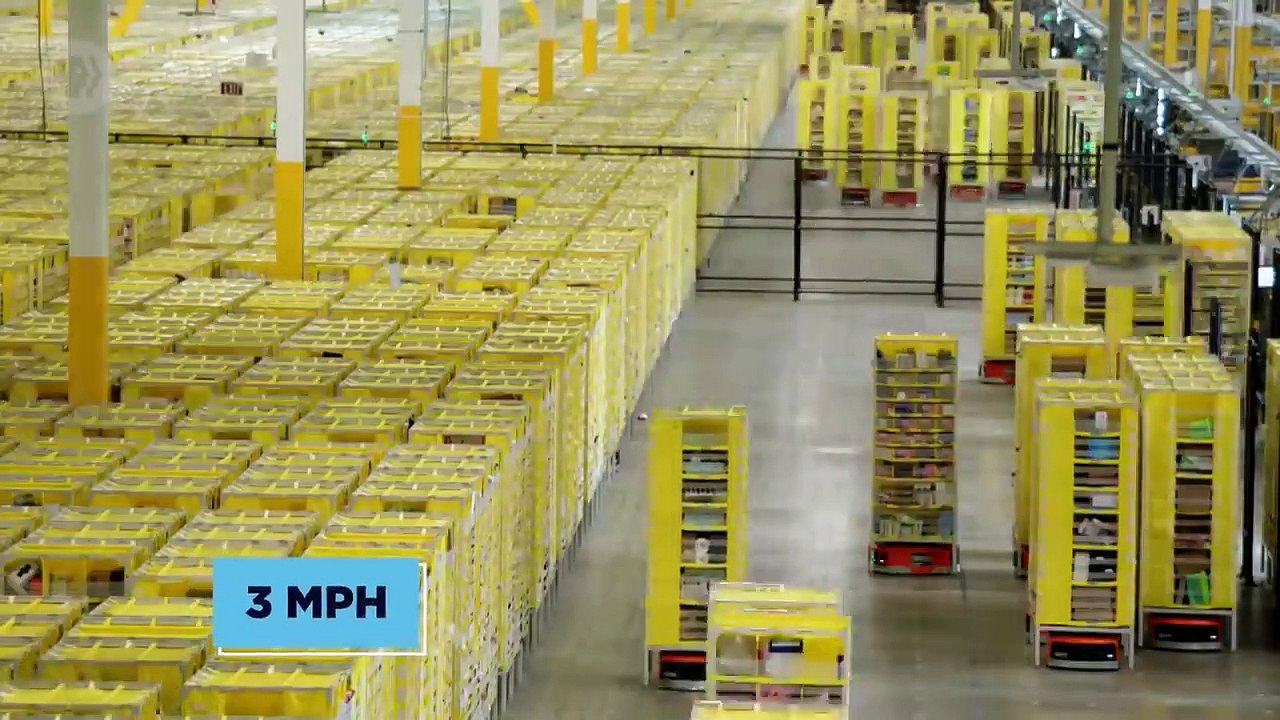 Inside Amazon's Smart Warehouse - video Dailymotion