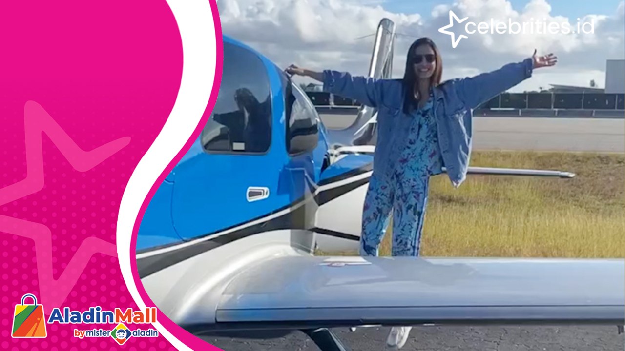 Raline Shah Terbangkan Pesawat Sendiri Keliling Miami, Netizen Kagum - Video Dailymotion