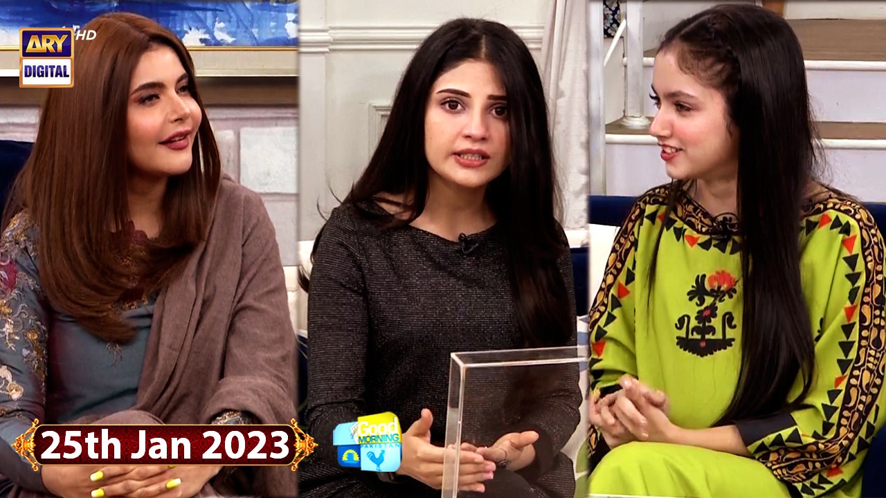 Good Morning Pakistan - Aina Asif - Ellie Zaid - Tanya Hussain - 25th ...