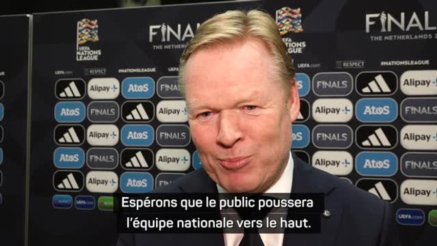 Pays Bas : Ronaldo Koeman fier de faire son retour dans une 1/2 finale ... Pays Bas : Ronaldo Koeman fier de faire son retour dans une 1/2 finale ...