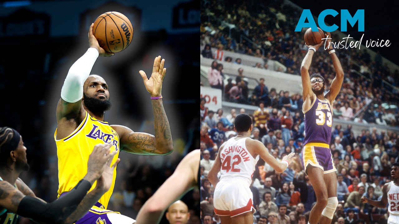 LeBron James makes NBA history as he closes in on Kareem Abdul-Jabbar's scoring record - video ...