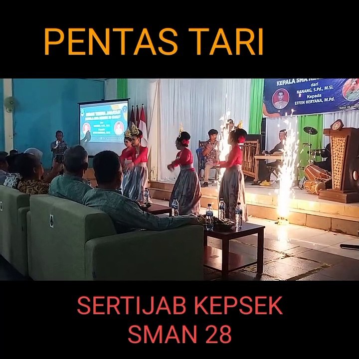 Pentas Tari Pada Sertijab Kepsek SMAN 28 Garut Kec. Caringin Garut - Video Dailymotion
