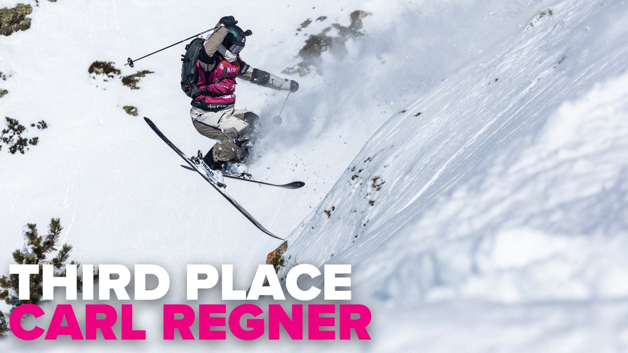 Carl Regner Third Place Run I FWT23 Baqueira Beret Pro - video Dailymotion