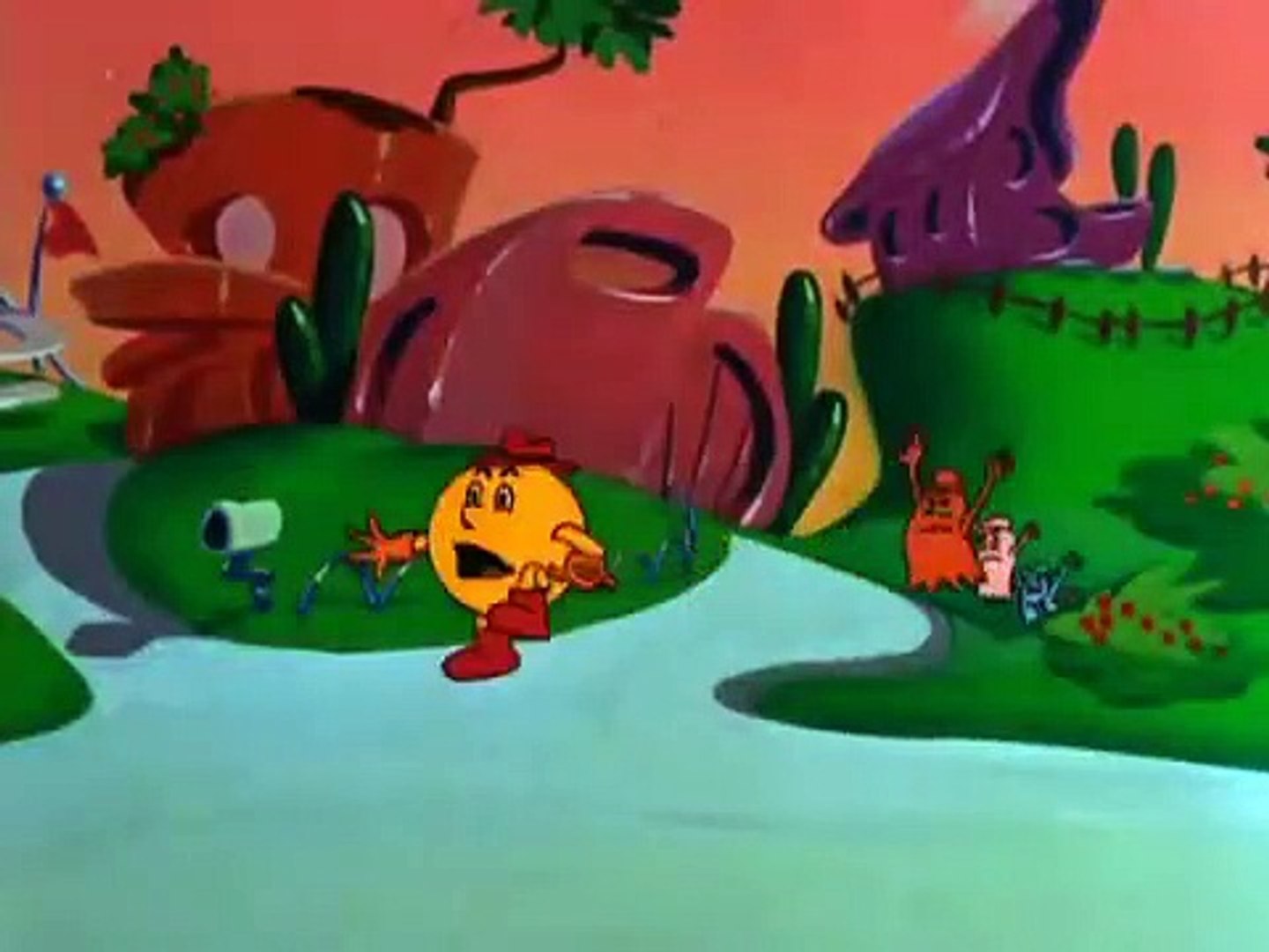 Pac Man Hanna Barbera Pac Man Original Production Cel Hanna Barbera