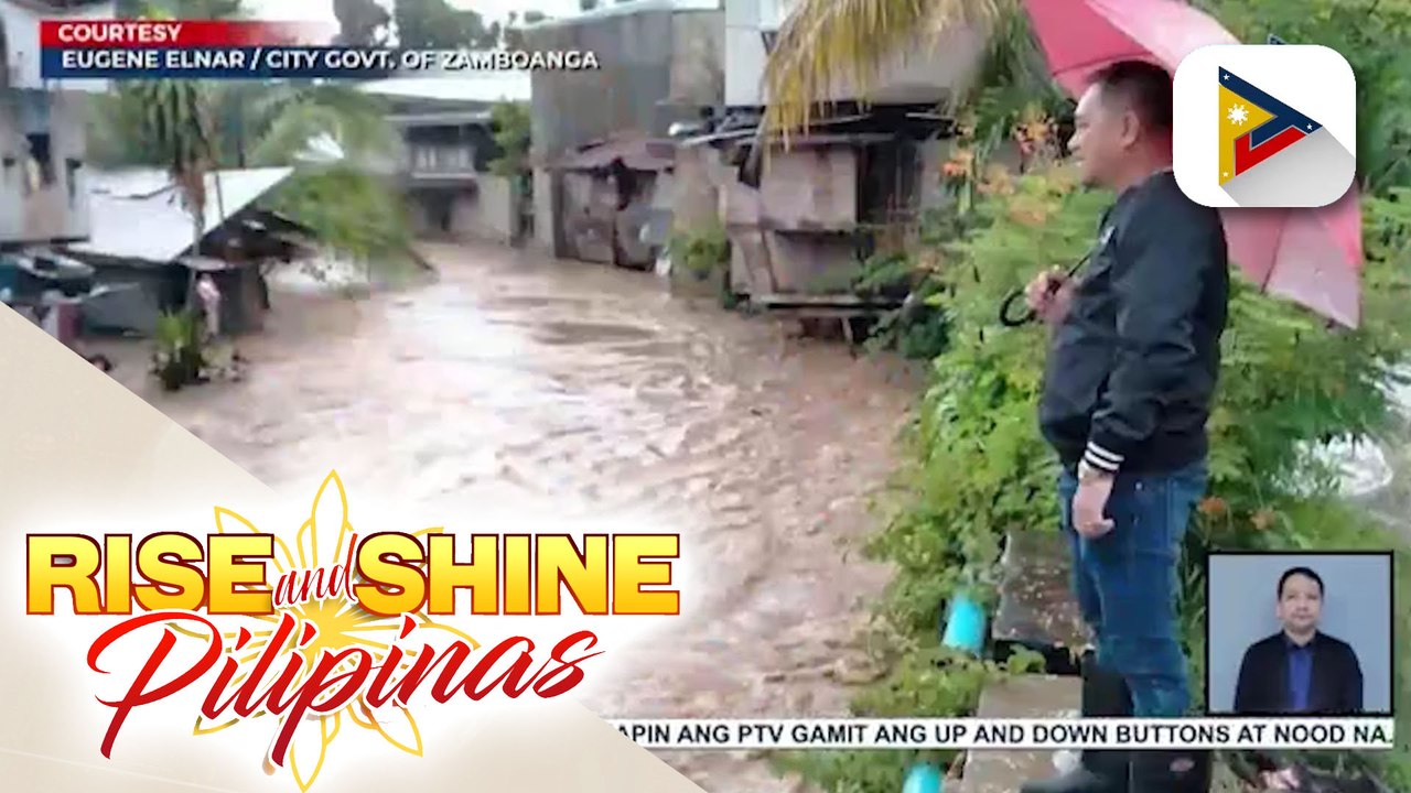Ilang bahay sa Zamboanga City, lubog sa baha matapos umapaw ang tubig ...