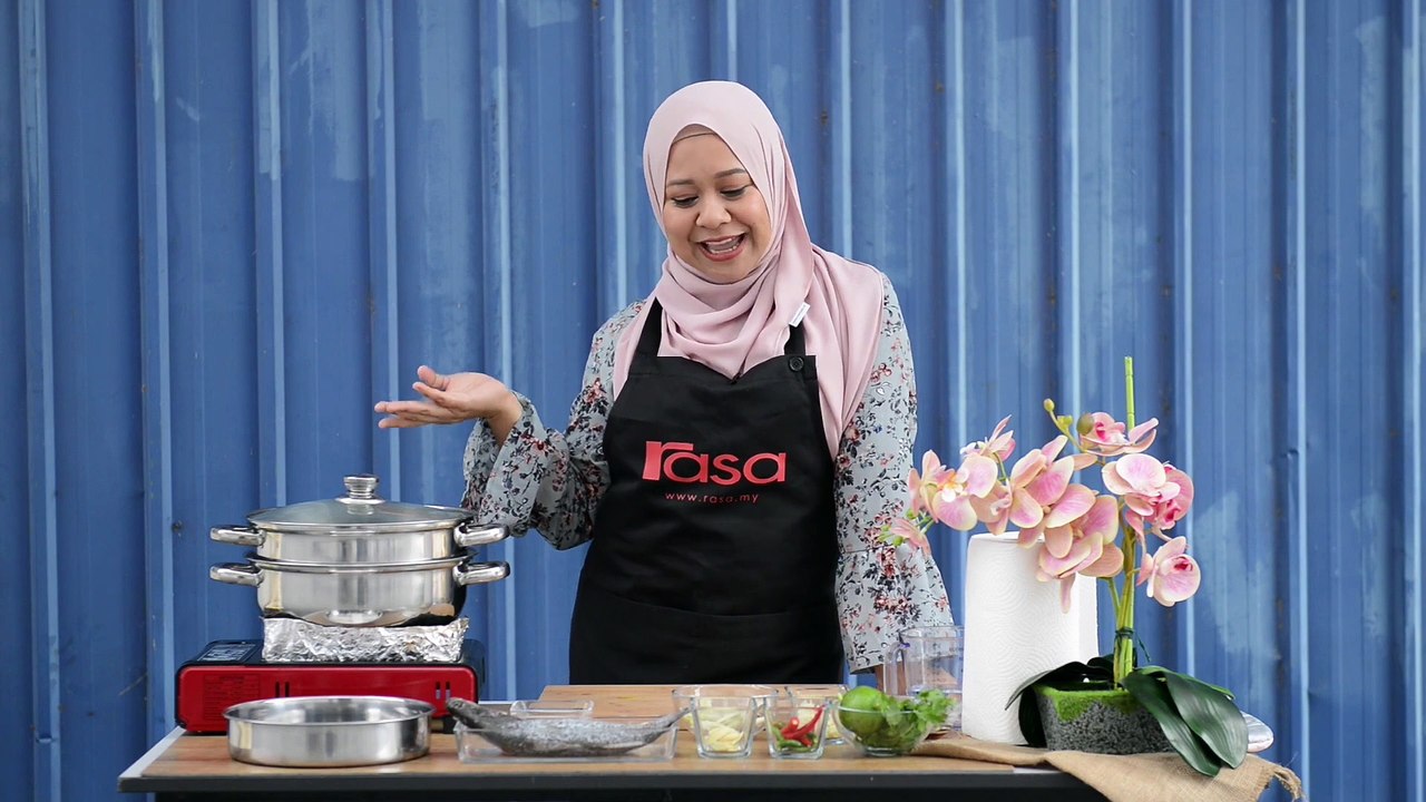 Dapur Rasa Live Bersama Che Ila l Siakap Stim Ala Thai - Video Dailymotion