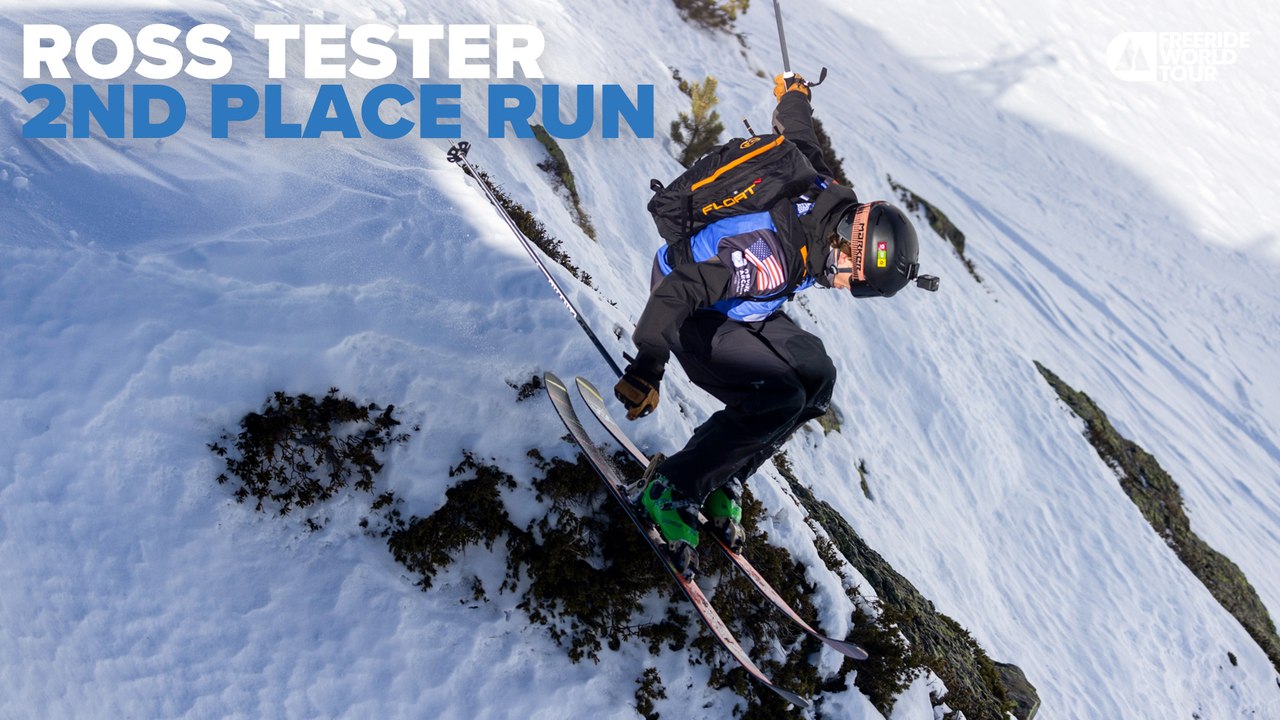 Ross Tester Second Place Run I FWT23 Ordino Arcalís Pro - video Dailymotion