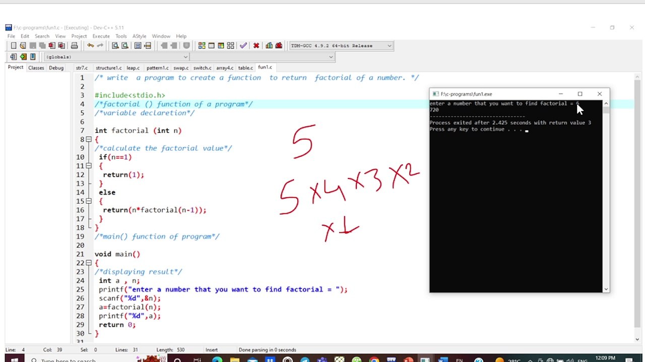 function | Call by value & Call By address in C Programming - video Dailymotion