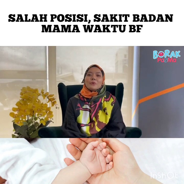 Salah Posisi, Sakit Badan Mama Waktu BF - Video Dailymotion