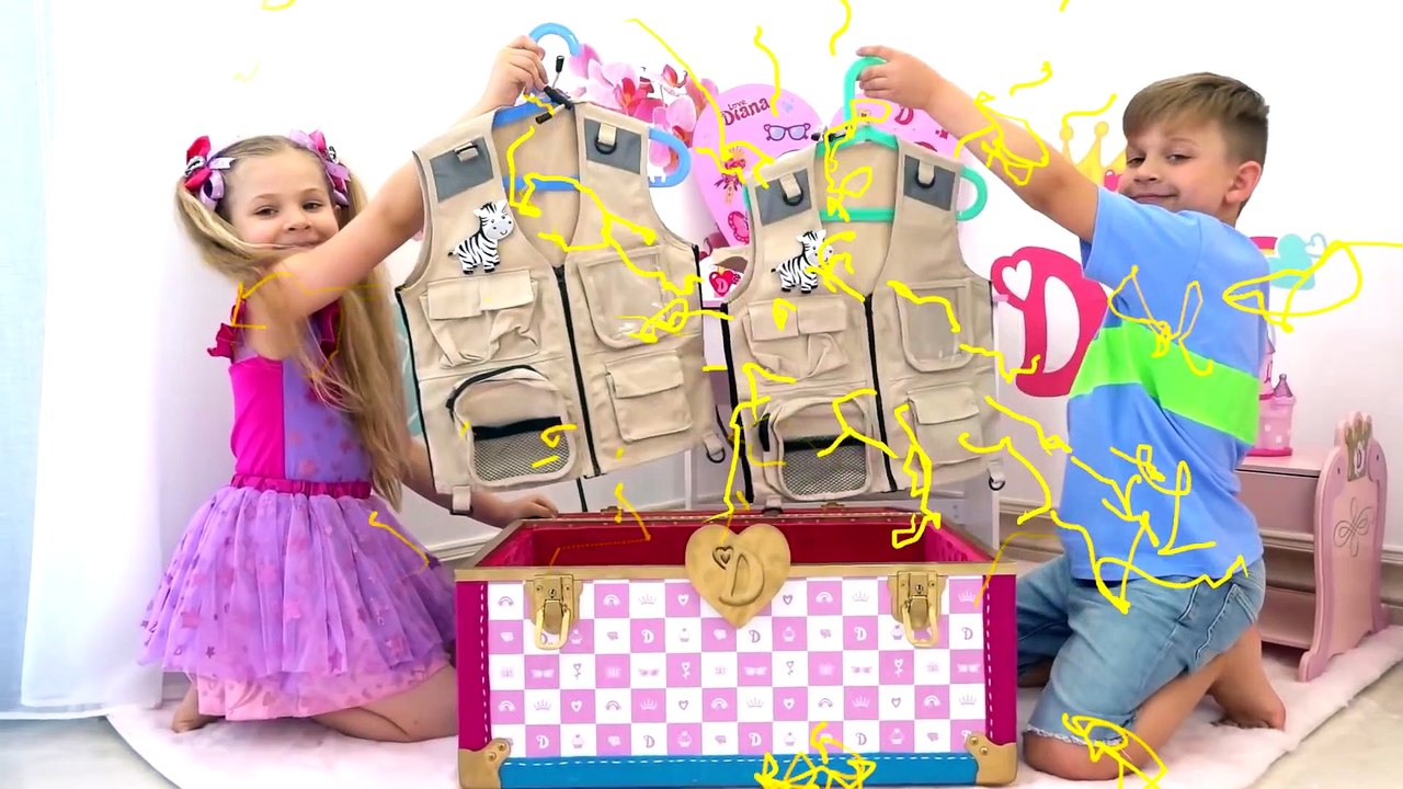 Diana and Roma How to Make a Cat a Princess - video Dailymotion