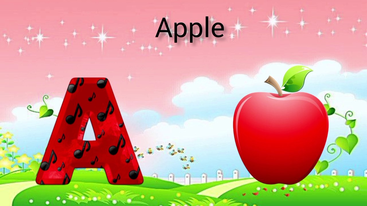 A for Apple Alphabet A to Z for kids - ABCD Learning video for toddlers ...