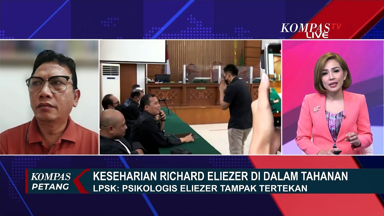 LPSK Sebut Richard Eliezer Sulit Tidur di Malam Hari Hingga Tampak ...