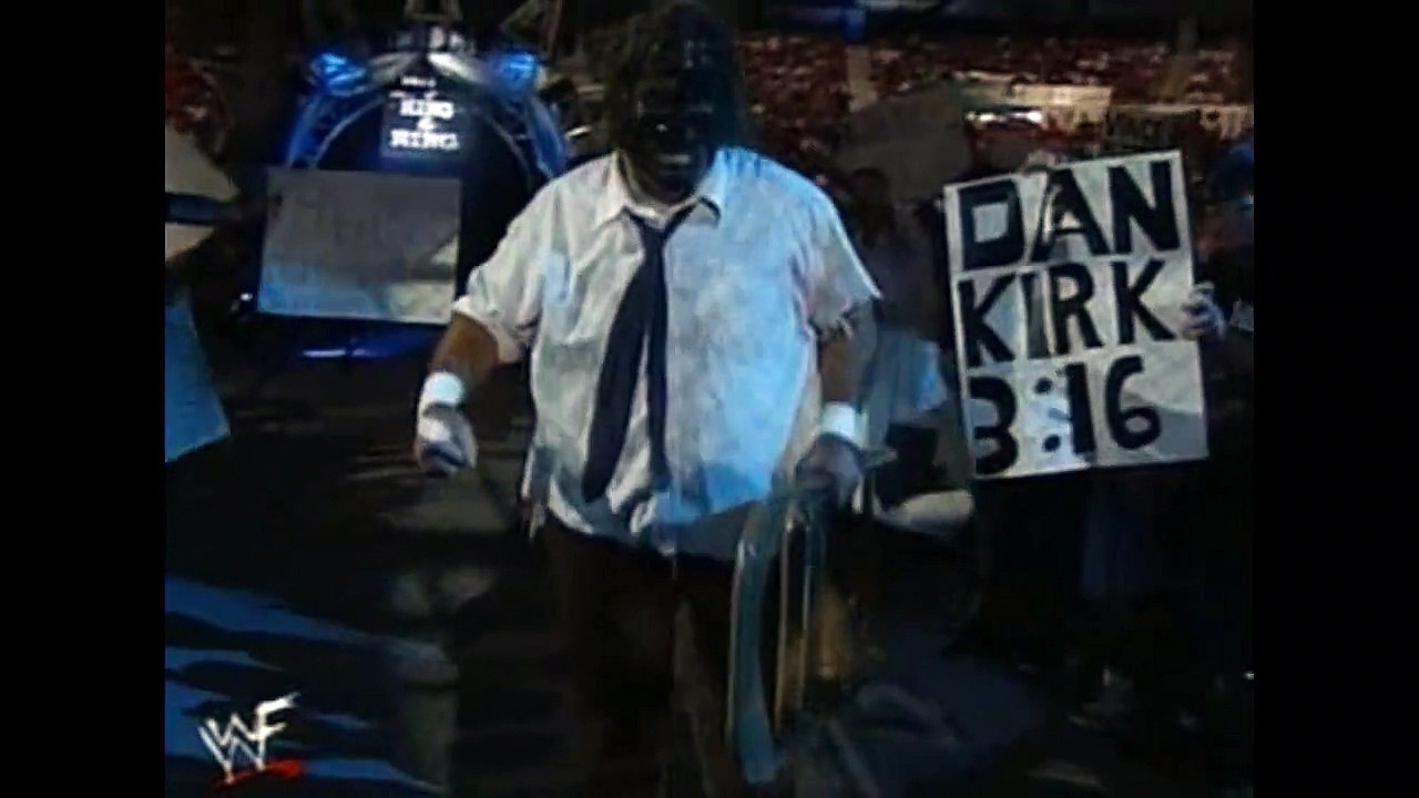 The Undertaker vs Mankind - Hell in a Cell match - King of the Ring ...