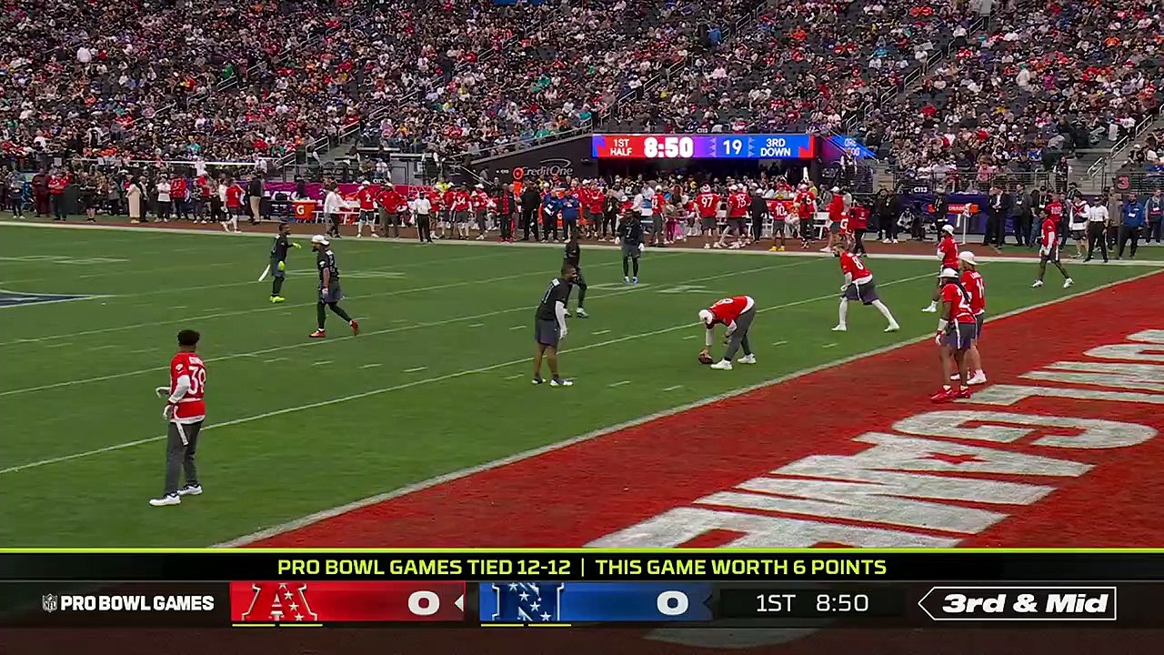 NFC vs. AFC Flag Football _ 2023 Pro Bowl Game 2 HighlightsNFC vs. AFC ...