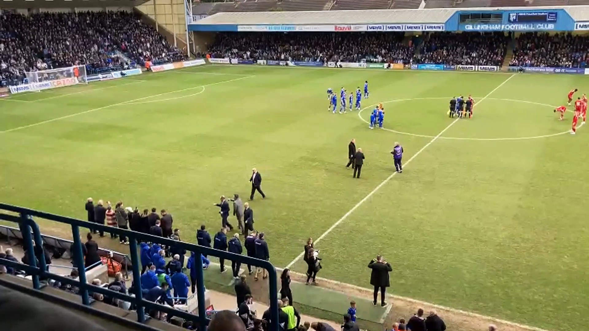 Gillingham FC's applause for Whitstable schoolboy Miles Stockwell