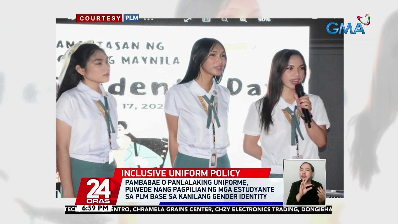 Pambabae o panlalaking uniporme, puwede nang pagpilian ng mga ...