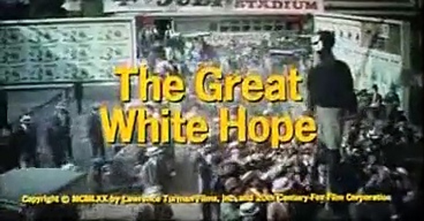 The Great White Hope | movie | 1970 | Official Trailer - video Dailymotion