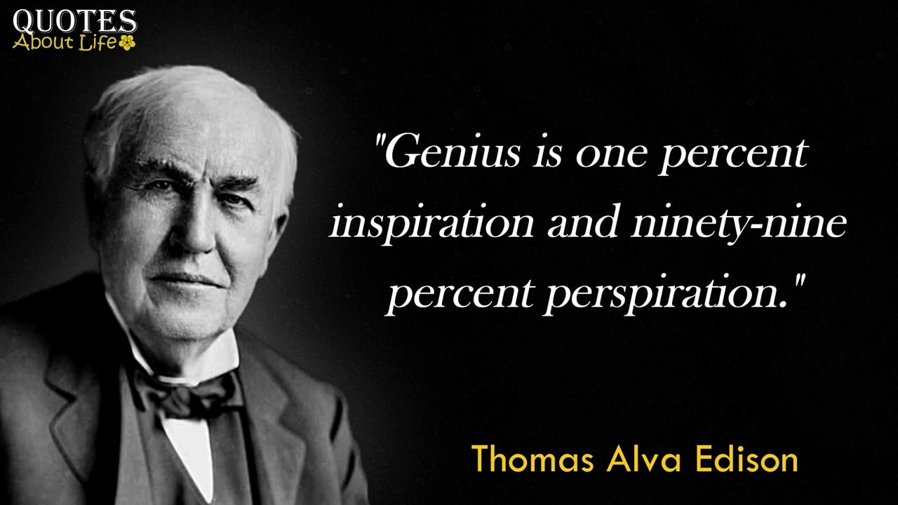 Great Inventor Thomas Alva Edison Quotes - video Dailymotion