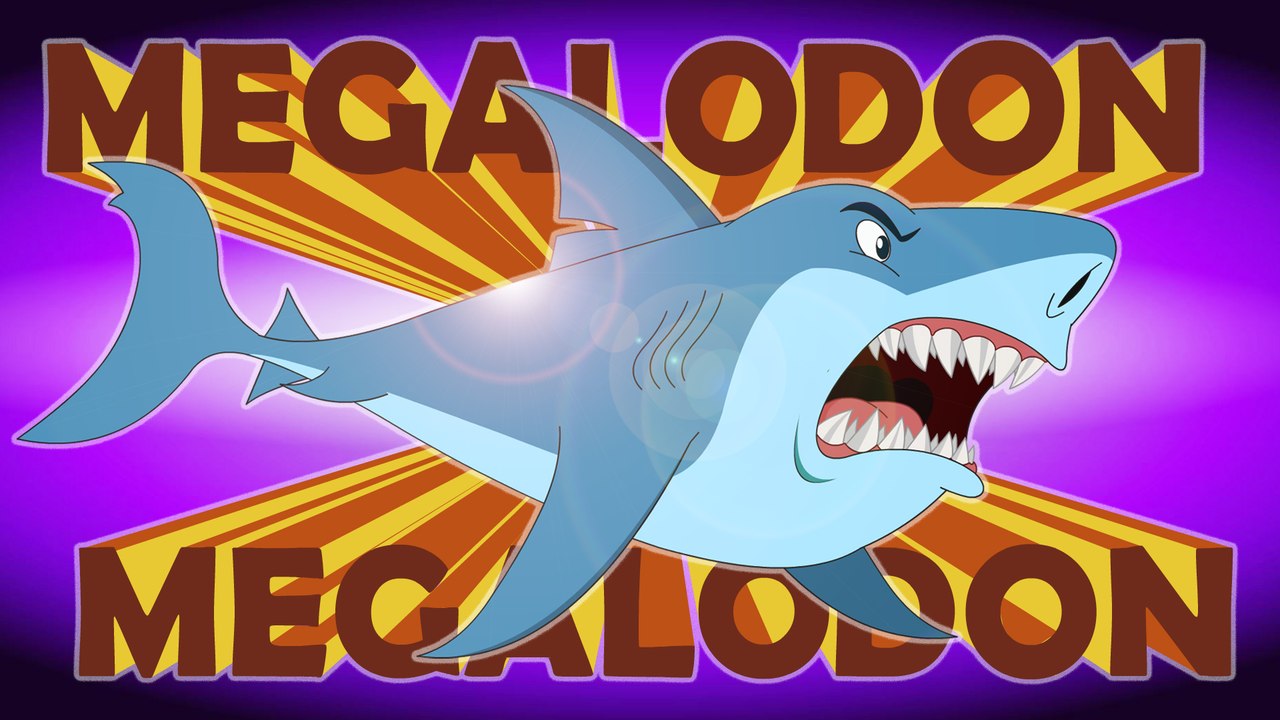 Megalodon Song - Giant Shark Song - Prehistorica by Howdytoons - video ...