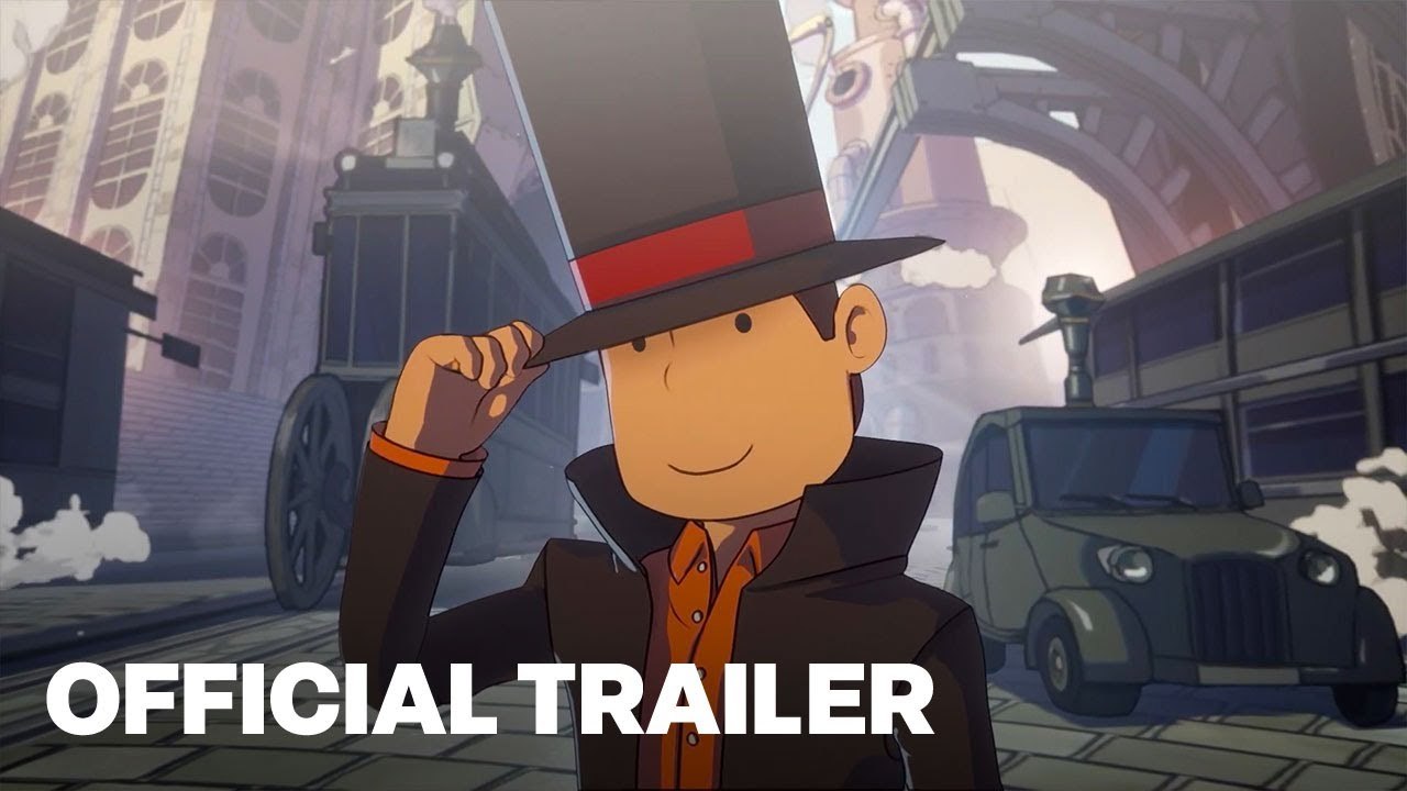 PROFESSOR LAYTON and The New World of Steam Reveal Teaser Trailer | Nintendo Direct 2.8.2023 ...