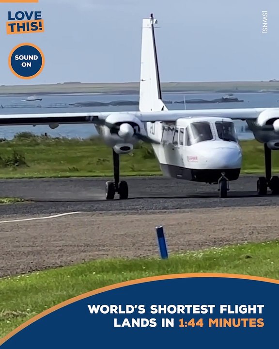 This is the worlds shortest flight !!! - video Dailymotion
