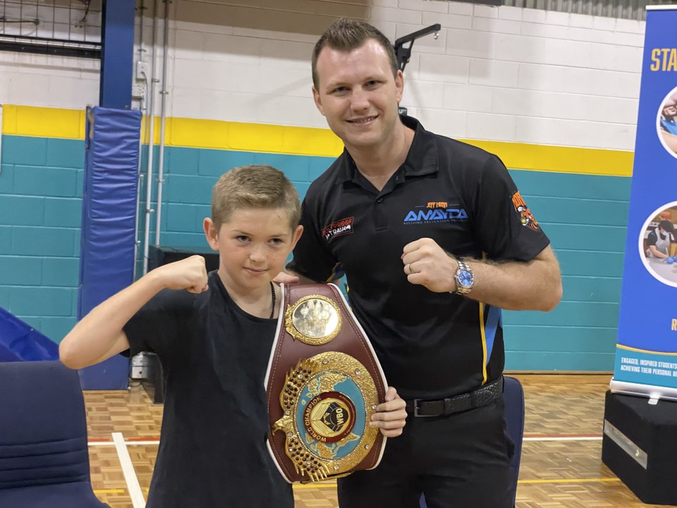 Jeff Horn talks about bullies and boxing, Febraury 10, 2023, Beaudesert ...