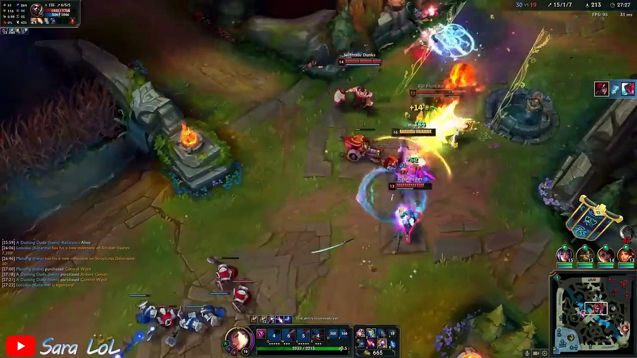 BEST PENTAKILL MOMENTS #7 (200 IQ Pentakill, Solo 1v5, Katarina Insane ...