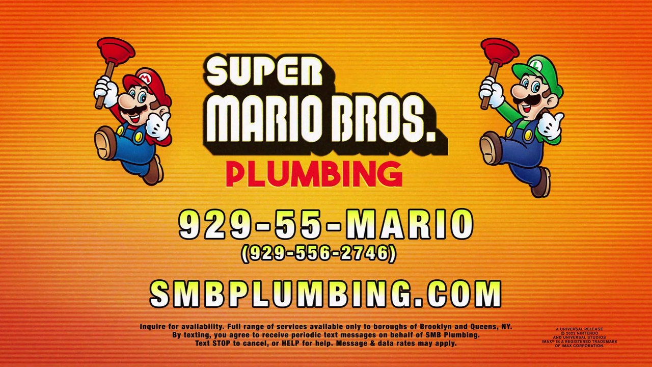 Super Mario Bros. Plumbing Commercial - video Dailymotion
