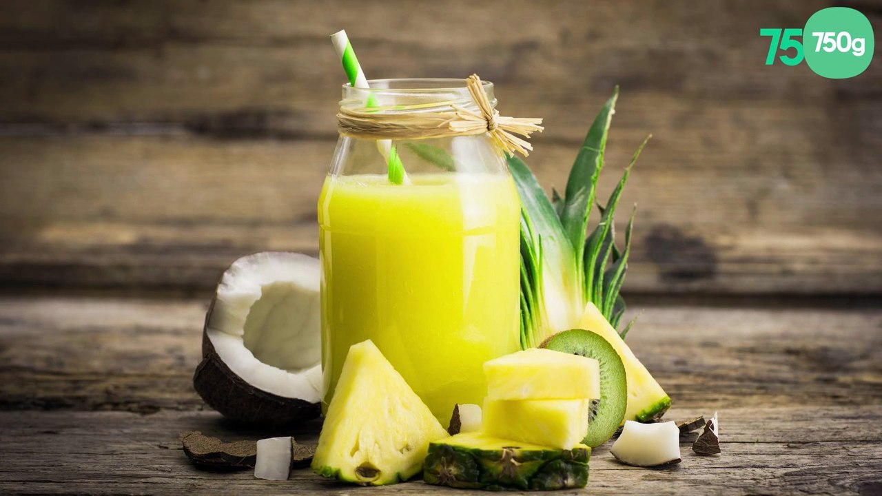 Cocktail ananas, coco et fruits de la passion - Vidéo Dailymotion